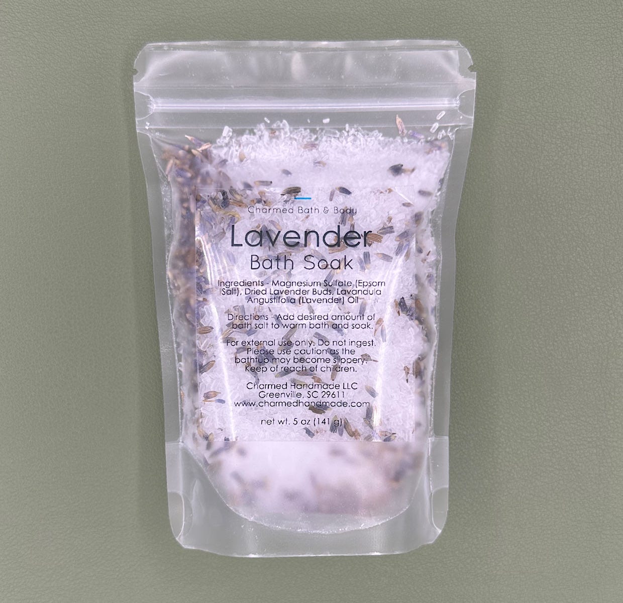 Lavender Bath Salt Pouch – Formulator Sample Shop