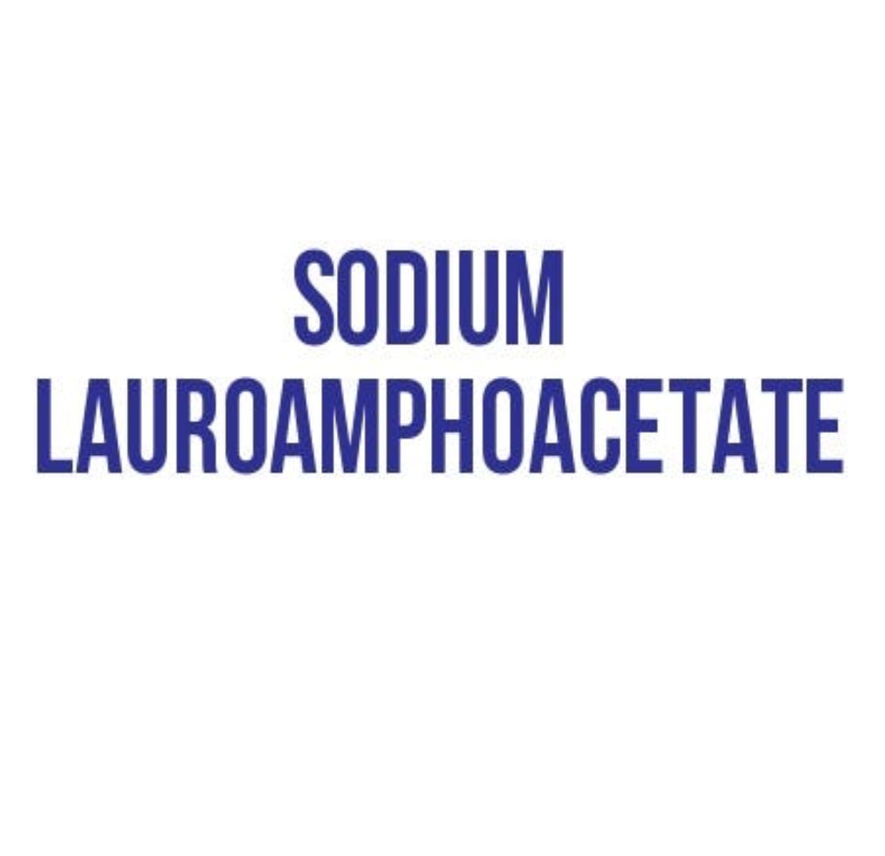 Sodium Lauroamphoacetate – Formulator Sample Shop
